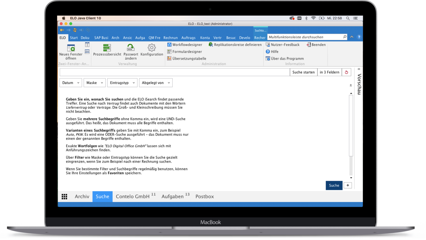 ELO ECM Suite - TeamOne ERP & ECM Consulting für KMU